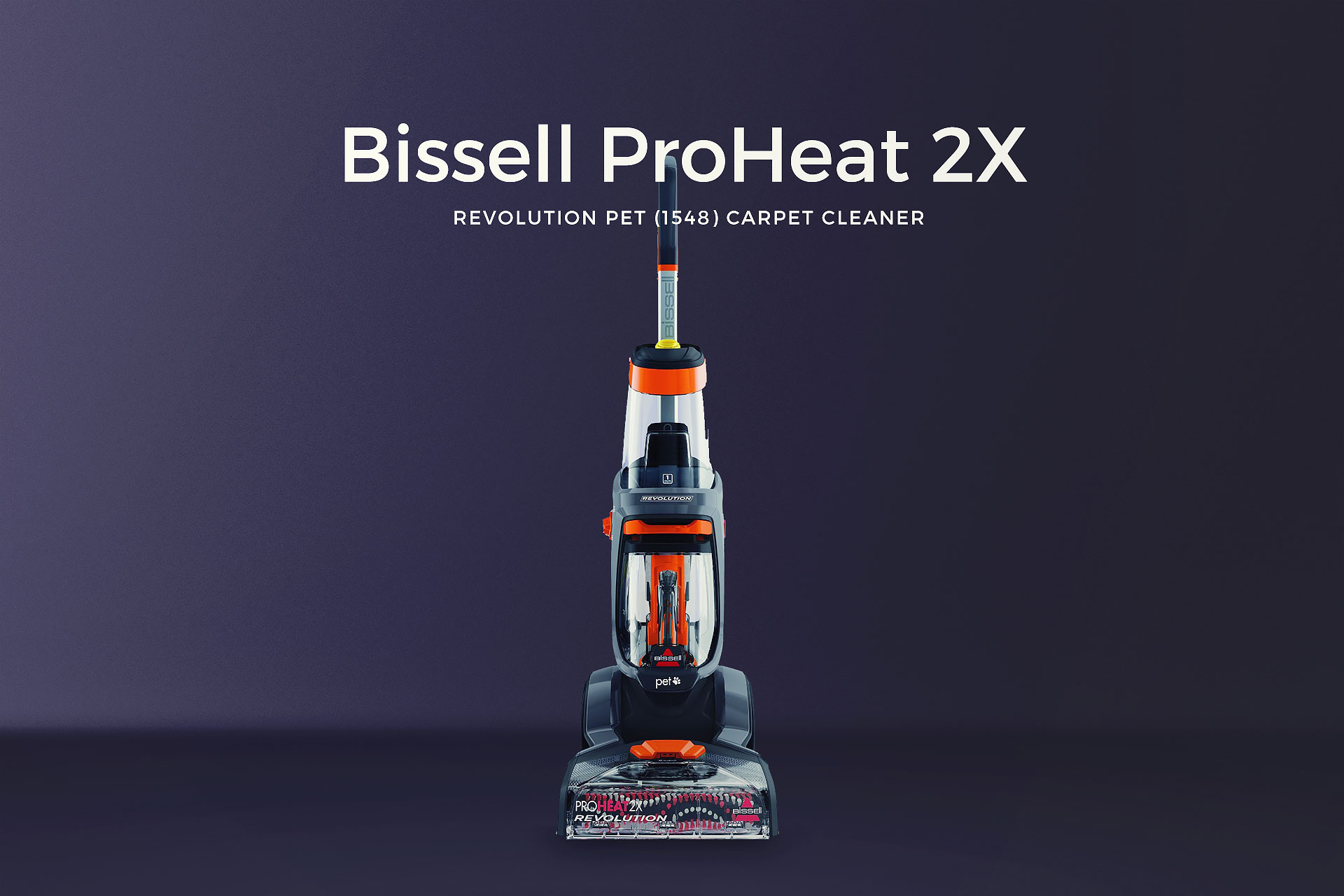 Bissell ProHeat 2X Revolution Pet (1548) Carpet Cleaner Review - Best ...